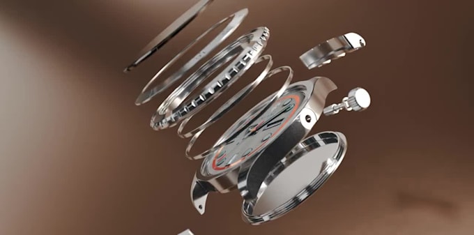 3d watch animation video 3d watch animation 3d watch design 3d product ...