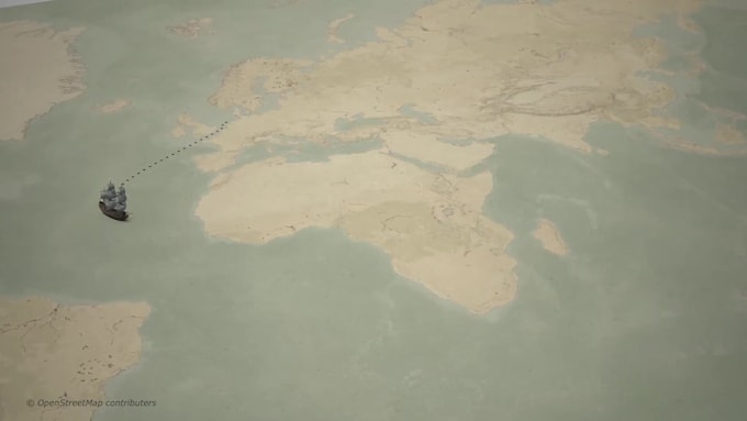 Create a professional stylish map animation by Khayrul6768 | Fiverr