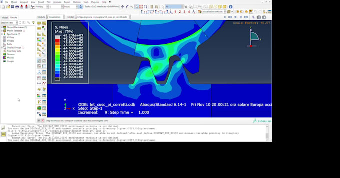 Do fea in abaqus, solidworks, inventor or nastran by Giovannipisani | Fiverr