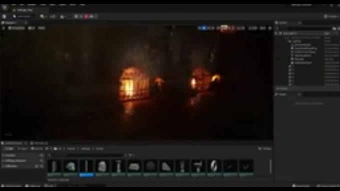 Design 3d game environment, level design game art in unreal engine ue5 landscape by Rayjay_3d ...