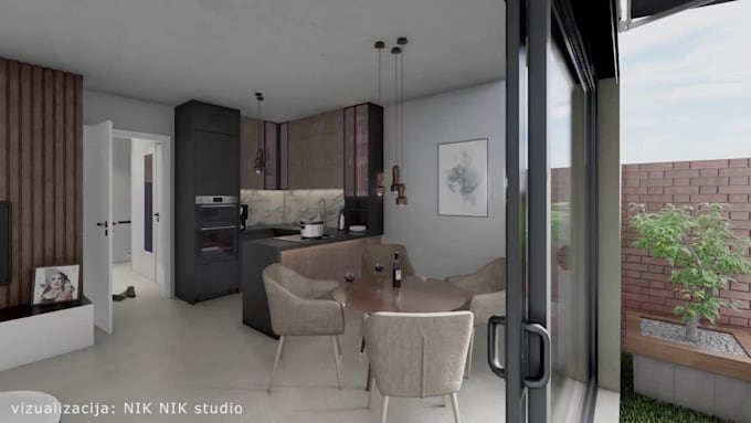 Create 3d model and realistic 3d render using sketchup and lumion by Sharplaninac | Fiverr