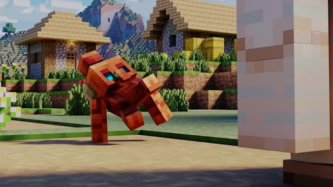 Make minecraft animations for you by Salamanimation | Fiverr