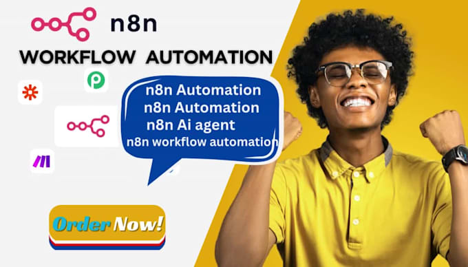 Build n8n automation lovable n8n ai agent n8n workflow n8n api integration by Godwintech01 | Fiverr