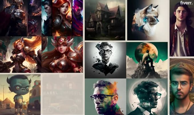 Create concept ia art based on your words with midjourney by Faizhocine ...