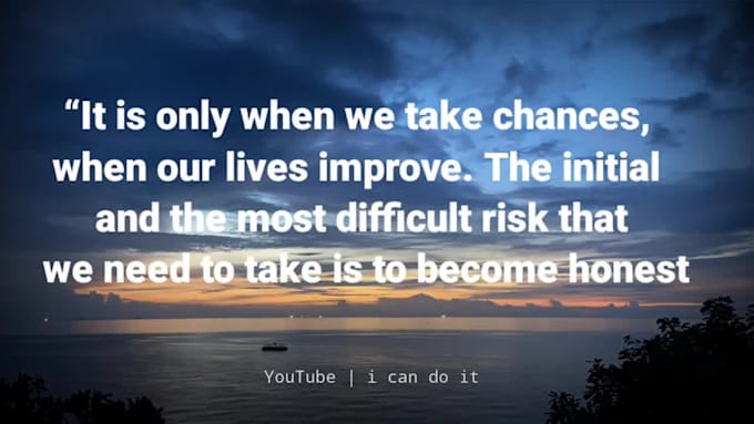 Create viral copyright free motivational videos for youtube by ...