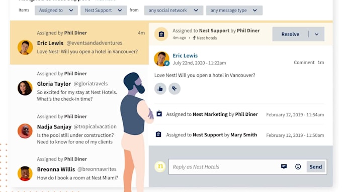 Schedule your posts via hootsuite by Pareeshy_ch01 | Fiverr