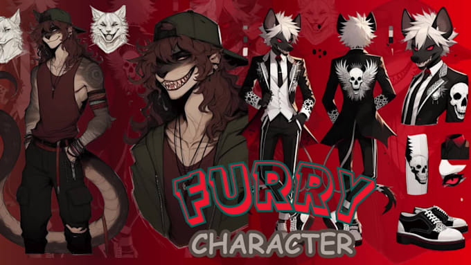 Furry reference sheet, fursona, furry art oc, character design anime ...