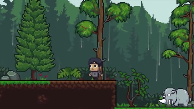 Do 8bit 16bit 32bit pixel art pixel sprite sheet tileset animation ...