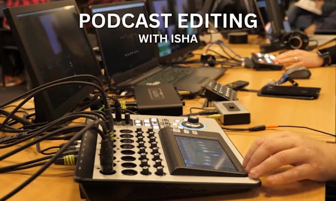 Do seamless multicamera podcast editing by Eshaasaleem | Fiverr