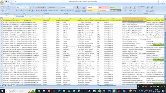 Clean Your Excel Contacts Database And Find Missing Date By Nurulhasan755 Fiverr