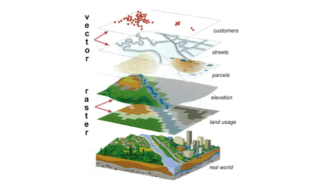 Create gis map, vector map and spatial analysis by N_a_i_m_u_r | Fiverr
