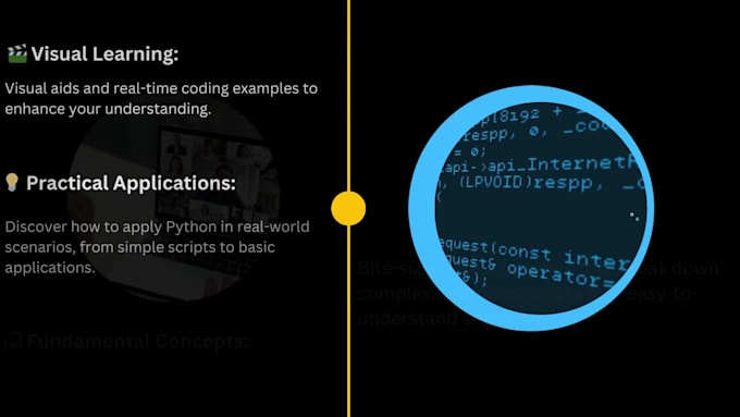 Guide you in learning python basics step by step by Malikabdullahm | Fiverr