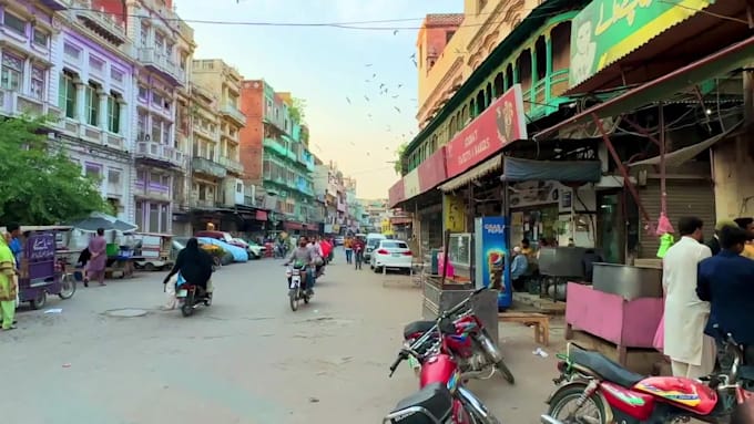 Shoot stunning 4k street walking video of lahore pakistan by Rizwanmarwatt | Fiverr