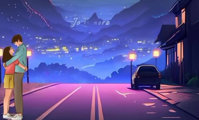 Create lyrics video of song and lyric animation video design by ...