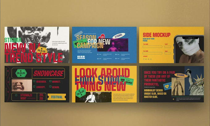 Create an engaging powerpoint presentation design by Dirtylinestudio ...