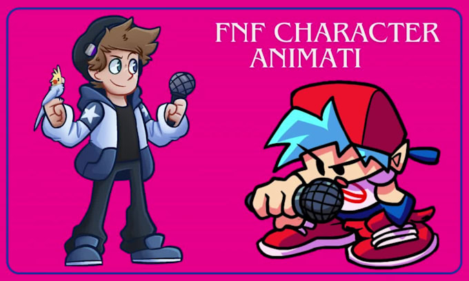 Conception d'un sprite fnf animation d'un personnage génial sprite fnf ...