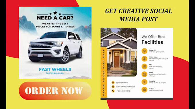 Do social media post, design, poster by Mzeedms31 | Fiverr