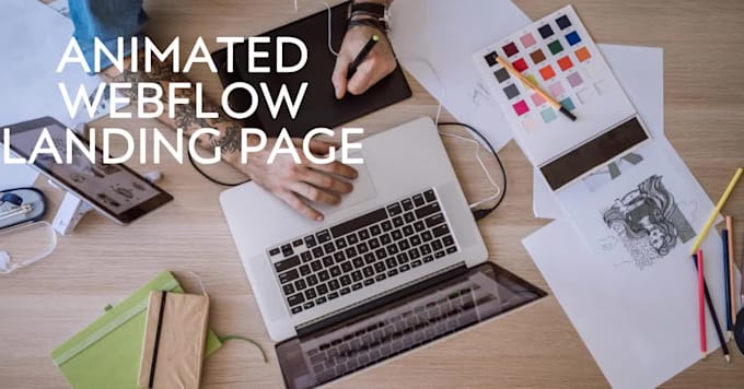 Create an awesome webflow landing page by Brainfab | Fiverr
