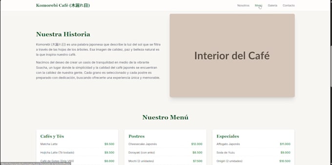 Create your modern website using ai in html, css, and js by Pinilla_sebas | Fiverr