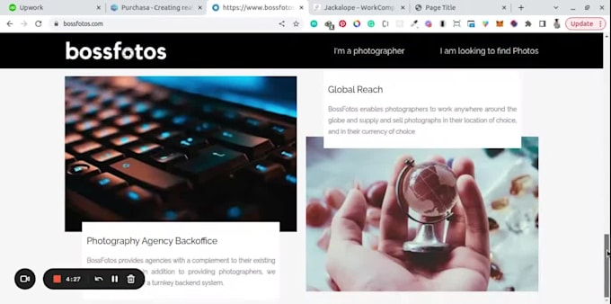 Do Frontend Web Development In React Js By Devbyahmed Fiverr