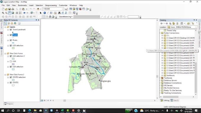 Create technical gis maps to boost your research by Shedrack_ogu_27 ...