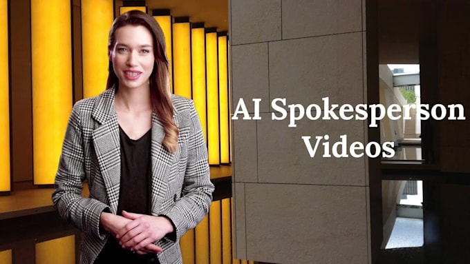 Create american female and male ai spokesperson videos by Dgn_rad | Fiverr