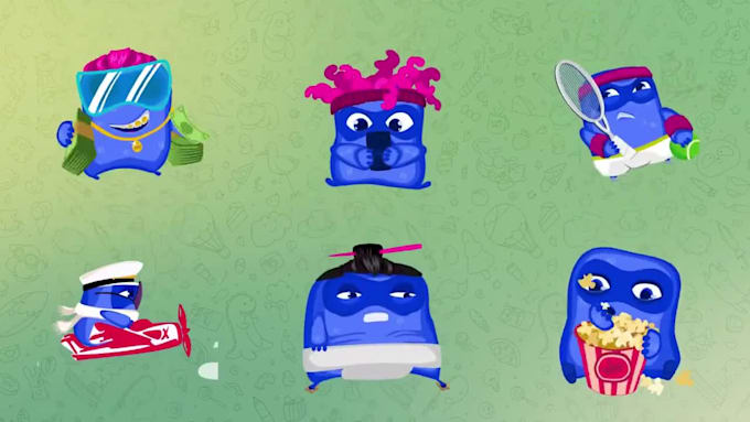 Draw and animate telegram stickers, discord stickers, emoticon, emojis ...