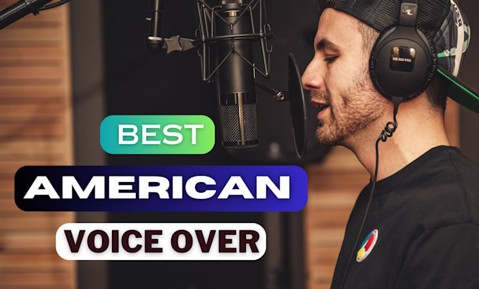 Provide an american male voice over actor using ai by Best_ai | Fiverr