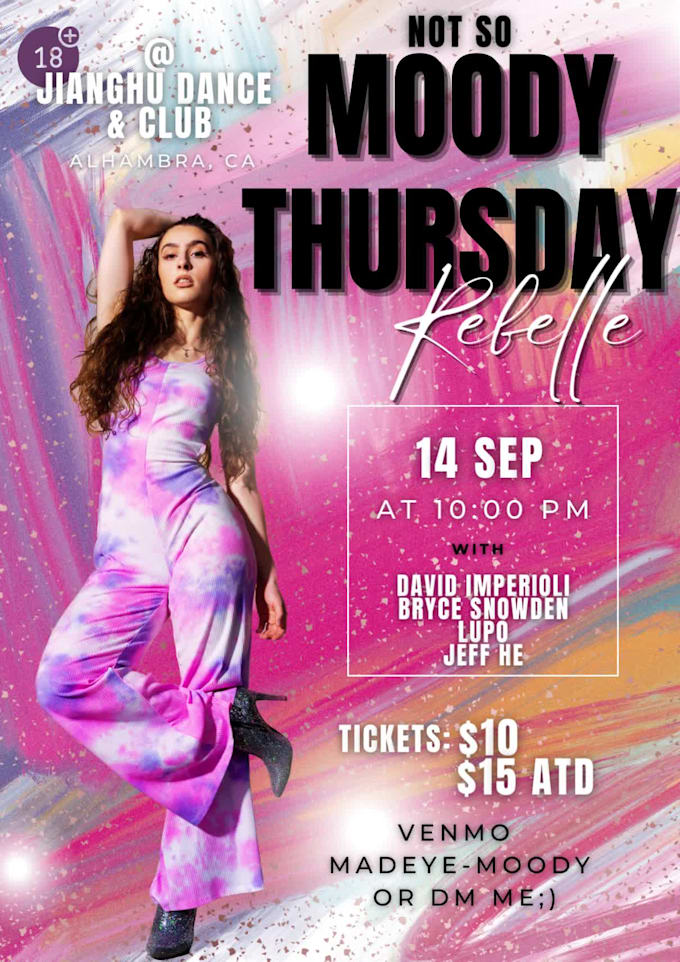 Make a poster for your show, event, product or party by Poss_design ...