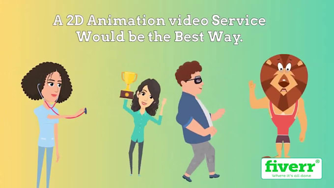 Create a 2d animation explainer video by Osamamm | Fiverr