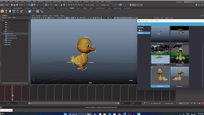 Do 3d character rigging in maya blen and unreal 3d rigging by Mubashirjamil_ | Fiverr