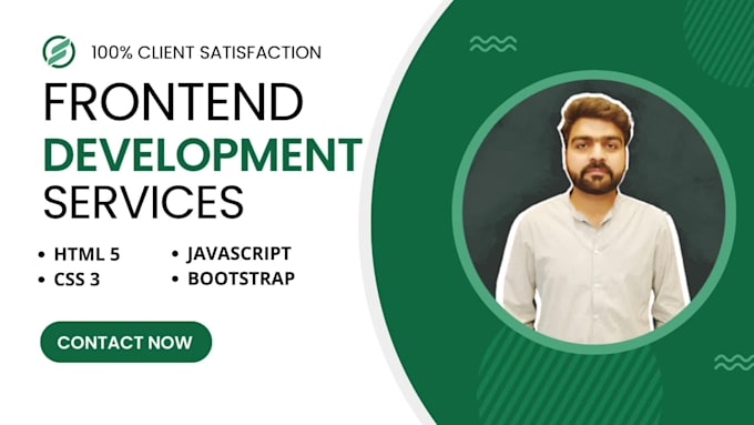 Create your front end website using html5 , css3 and js by Abrehan_1723 | Fiverr