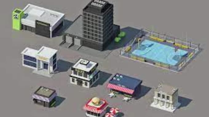 Create 3d isometric video animation by Kaycestudio | Fiverr