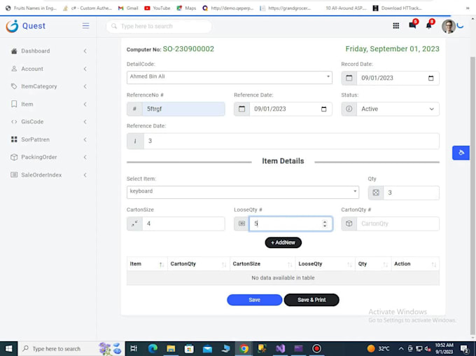 Design modern erp system in asp dot net core, vb dot net by Malik_b2b ...