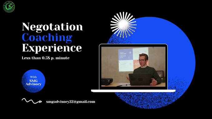 Be your personal business negotiation coach by Smgadvisory | Fiverr