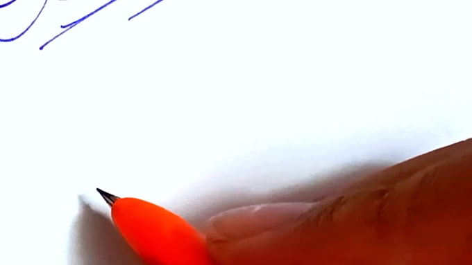 Deliver handwritten signature with digital signature by Voice5artist ...