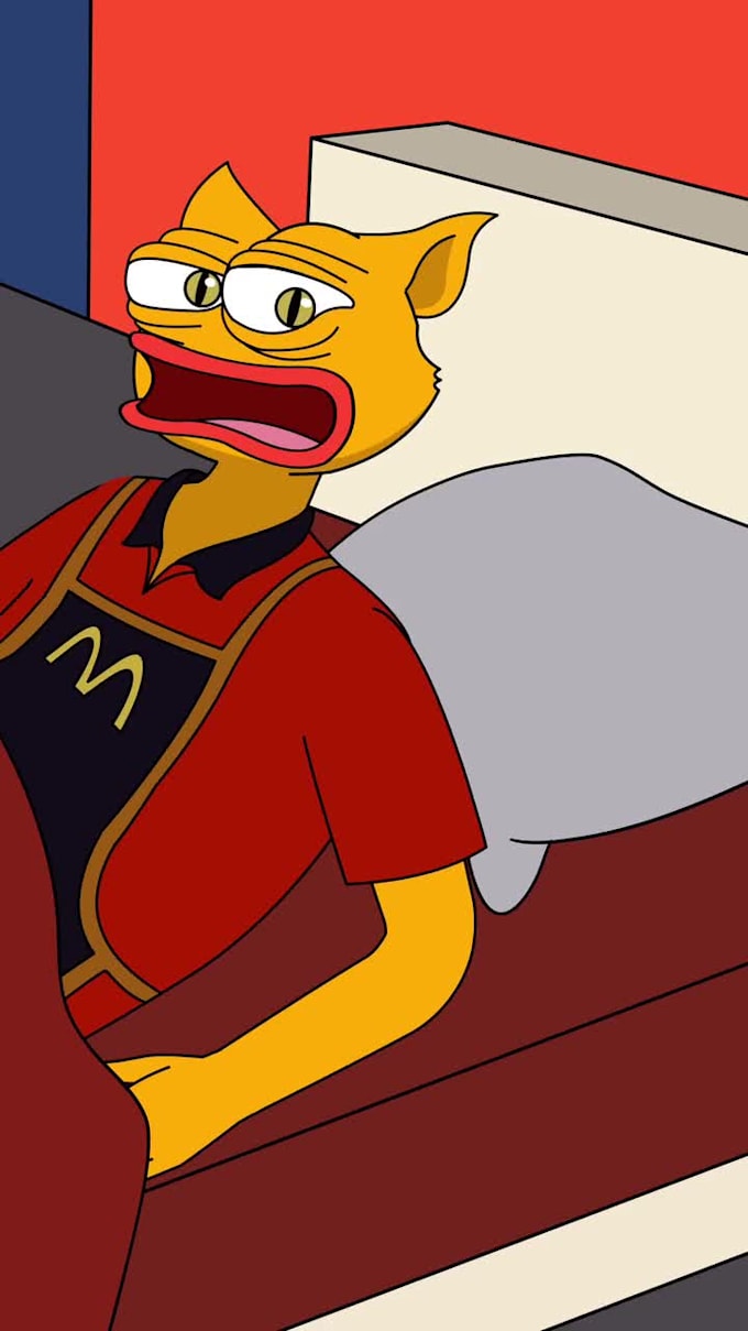 2d meme coin video, crypto meme animation, crypto art, viral solana ...