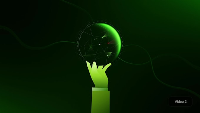 Create a app demo, ai, tech, saas, crypto motion graphics by ...