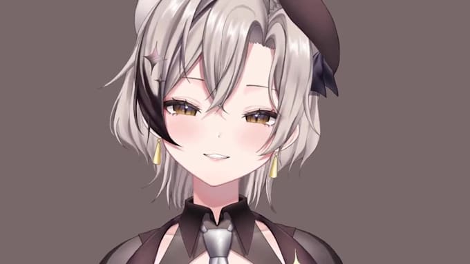 Do live 2d, 3d vtuber character, face rig vrchat vroid model, furry ...