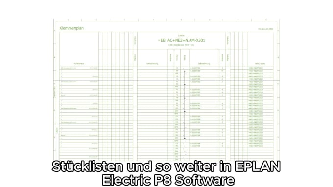 Do eplan projects for german speaking countries, germany, switzerland ...