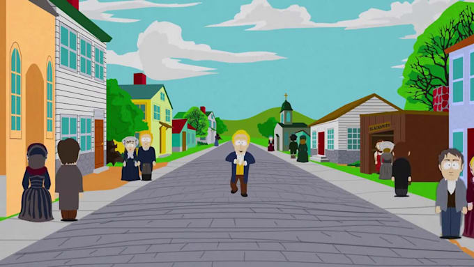 Create south park, 2d animation, cartoon character, simpsons by ...