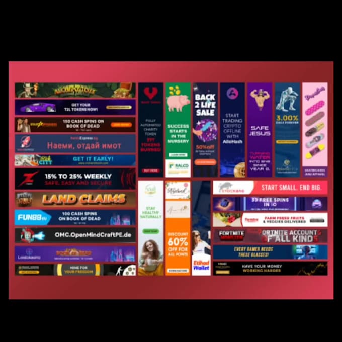 Do design engaging gif animation video ads to capture attention by ...