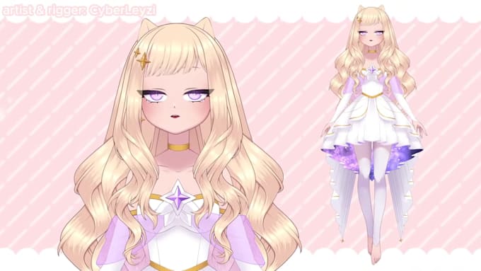 Do live2d model vtuber rigging live2d rigging live 2d vtuber model ...