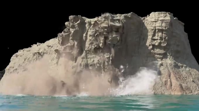 Create 3d vfx water simulation, fire and smoke simulation by Matee_m ...