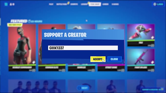 Make you the best fortnite creator code design for your streams or ...