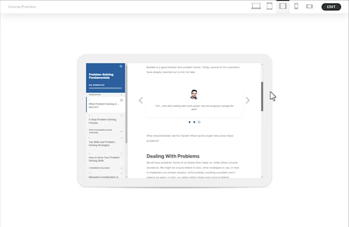Design interactive responsive elearning course using articulate rise in ...