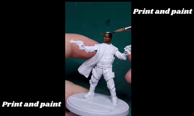 Print and paint warhammer minifigure full custom model dnd toy by ...