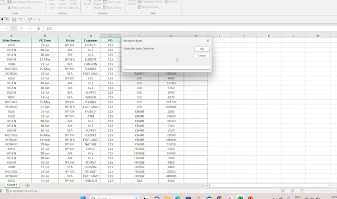 Create a macro to split data based on specific column values by Cruiseravi | Fiverr