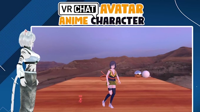 Do custom 3d vrchat model or 3d avatar for vrchat by Wizard_nft | Fiverr