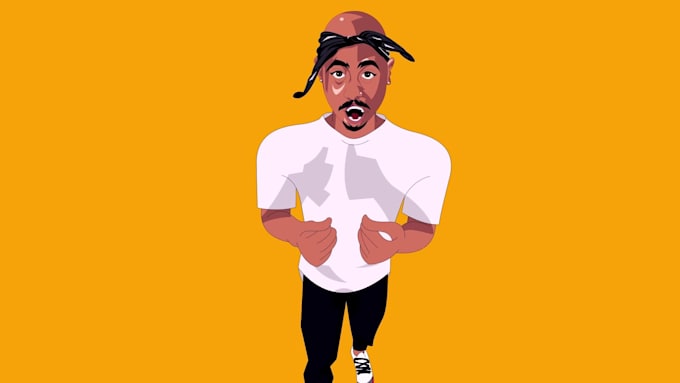 Create your animated performance rap video by Giftypinnehass | Fiverr